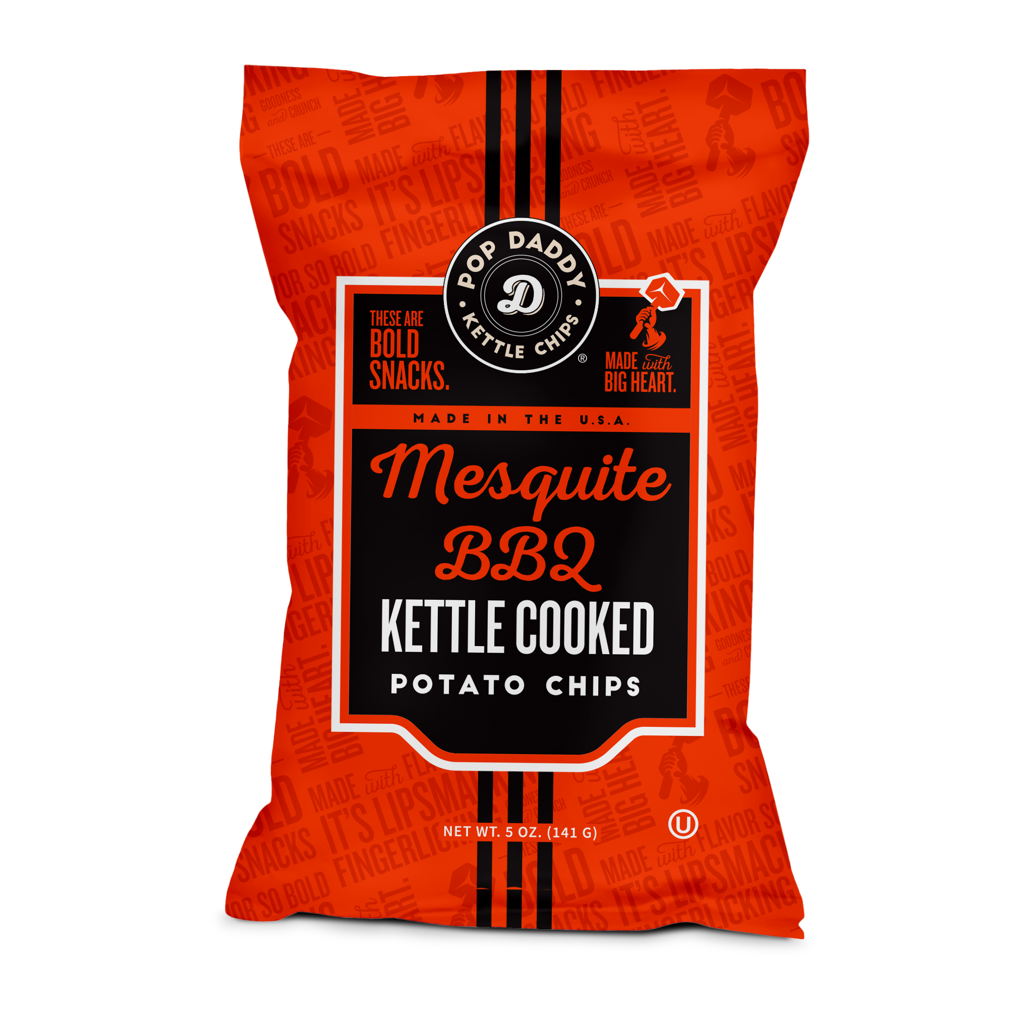 Mesquite BBQ Kettle Cooked Potato Chips – Pop Daddy Snacks
