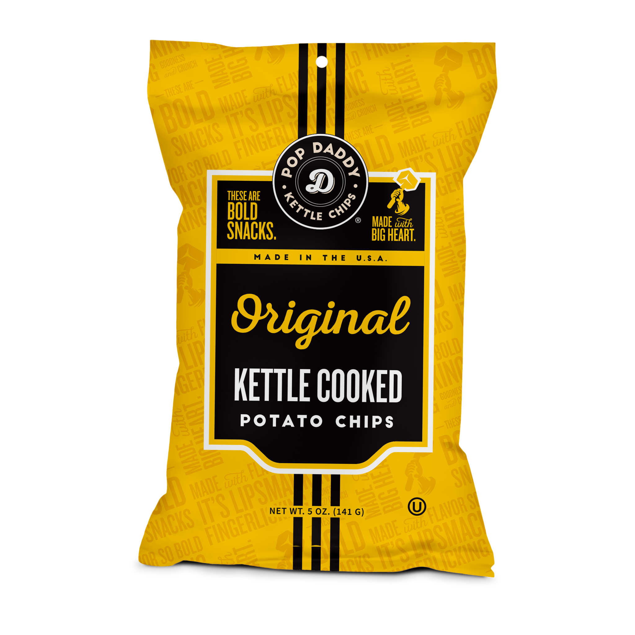 Original Kettle Cooked Potato Chips – Pop Daddy Snacks